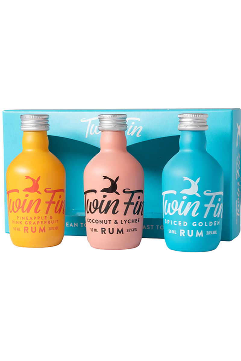 Twin Fin Rum Gift Set - Cheers Wine Merchants