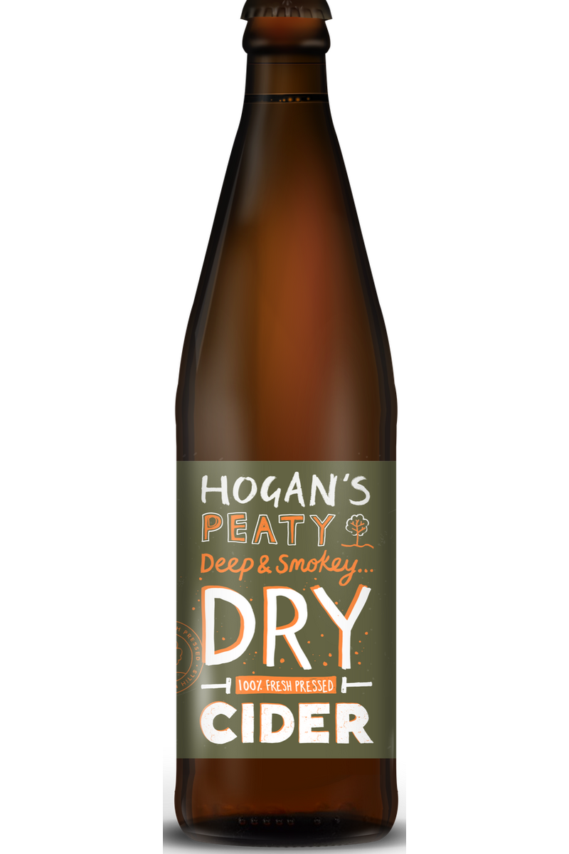 Hogans Peaty Dry Cider - Cheers Wine Merchants