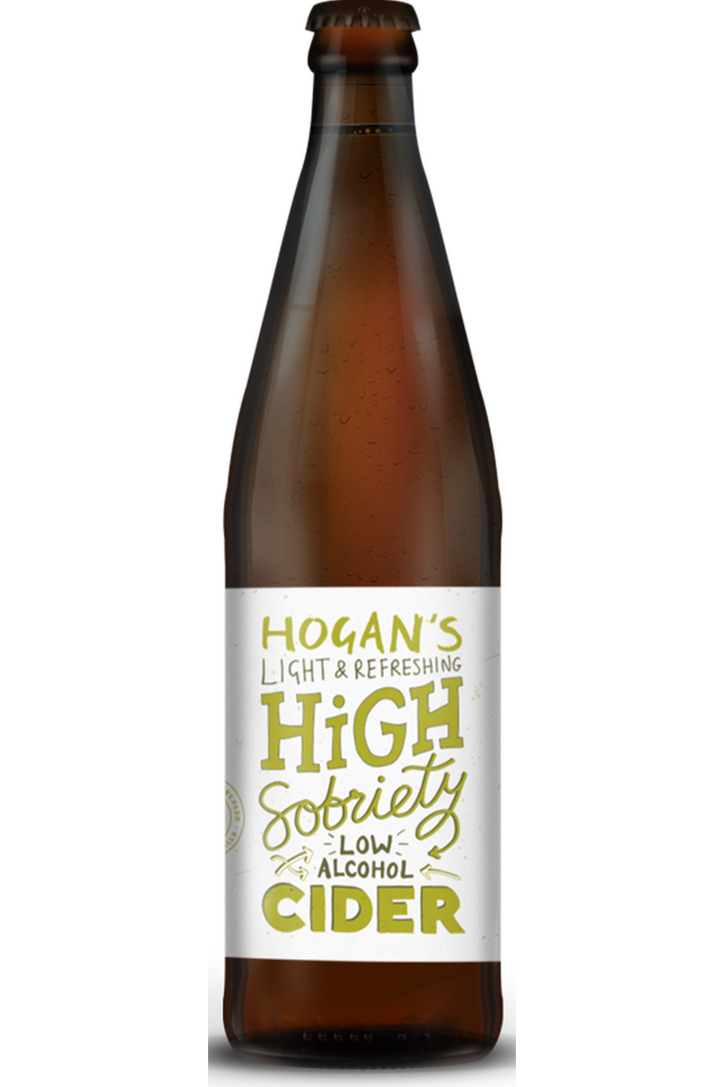 Hogans High Sobriety Low Alcohol Cider - Cheers Wine Merchants
