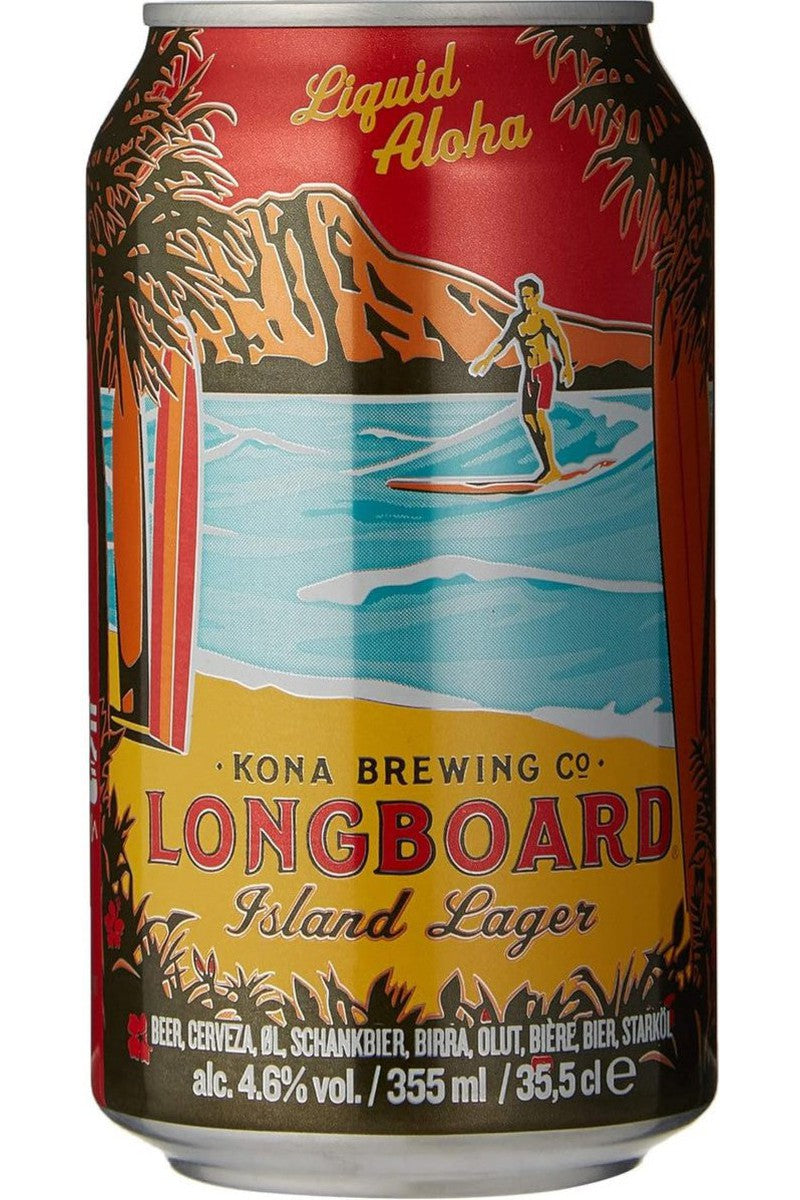 Kona Brewing Longboard Island Lager Can - Cheers Wine Merchants