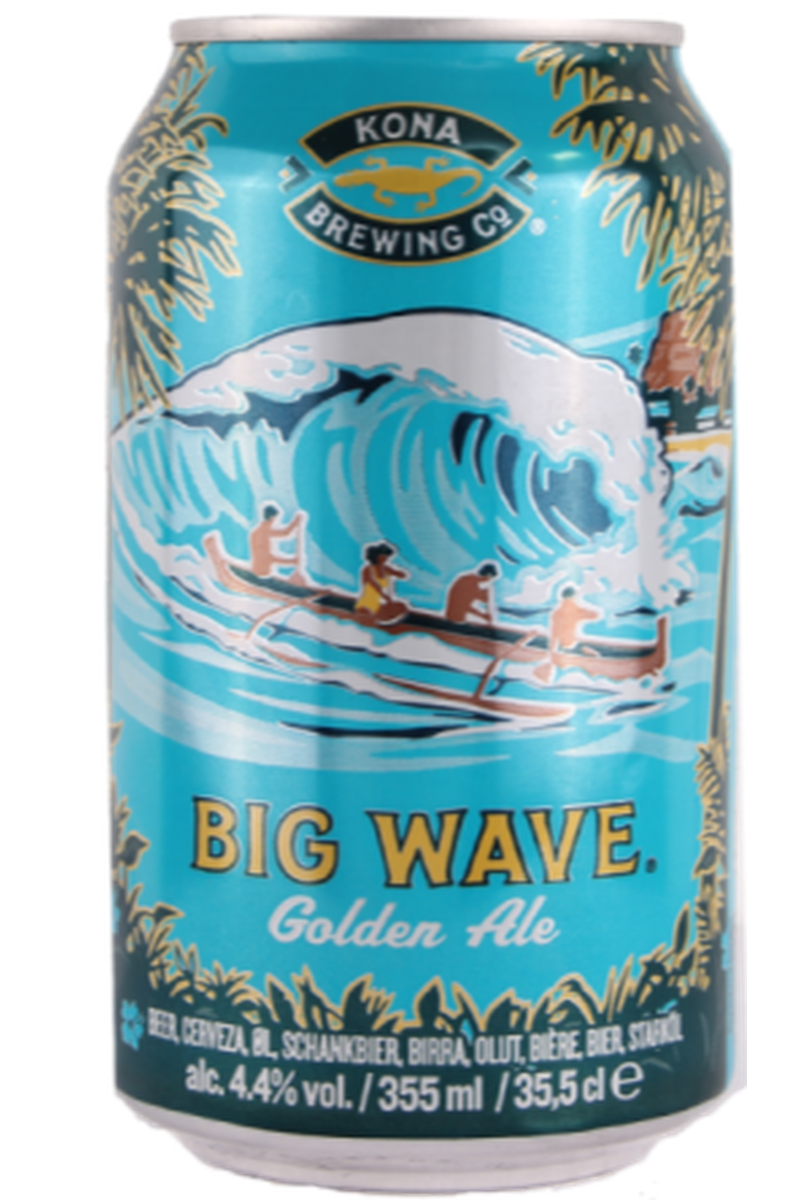 Kona Brewing Big Wave Golden Ale - Cheers Wine Merchants