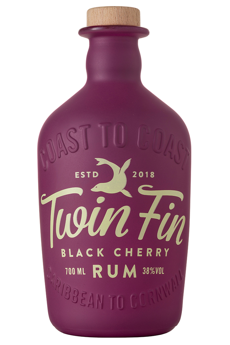 Twin Fin Black Cherry Rum - Cheers Wine Merchants