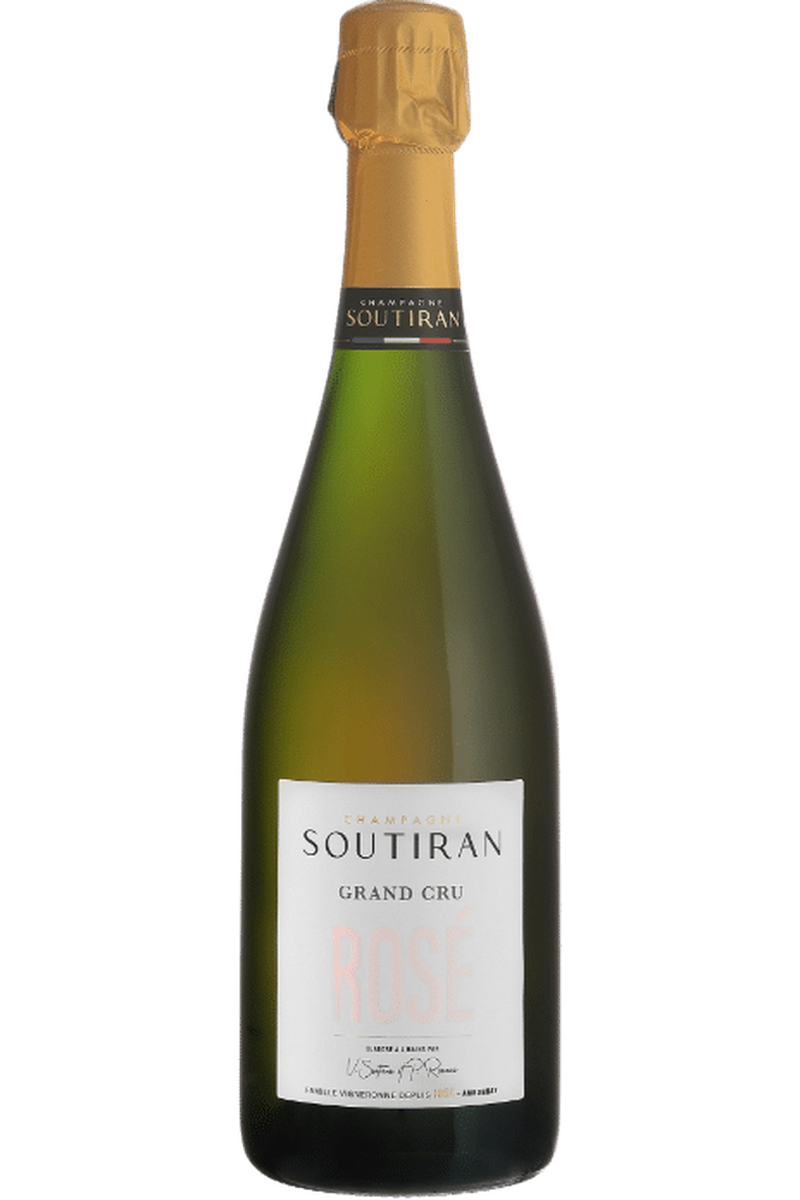 Champagne Soutiran Grand Cru Rose - Cheers Wine Merchants