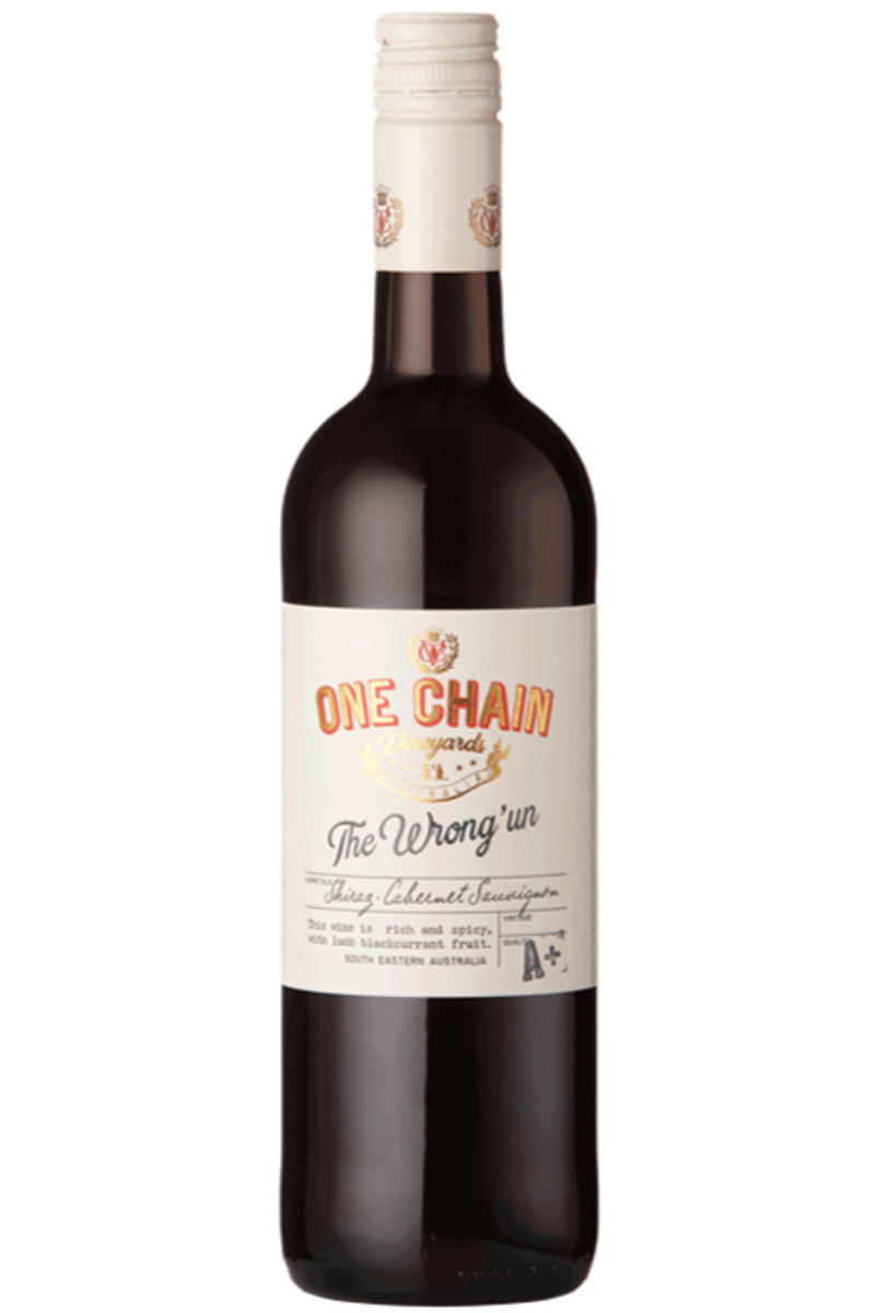One Chain 'The Wrong Un' Shiraz Cabernet - Cheers Wine Merchants